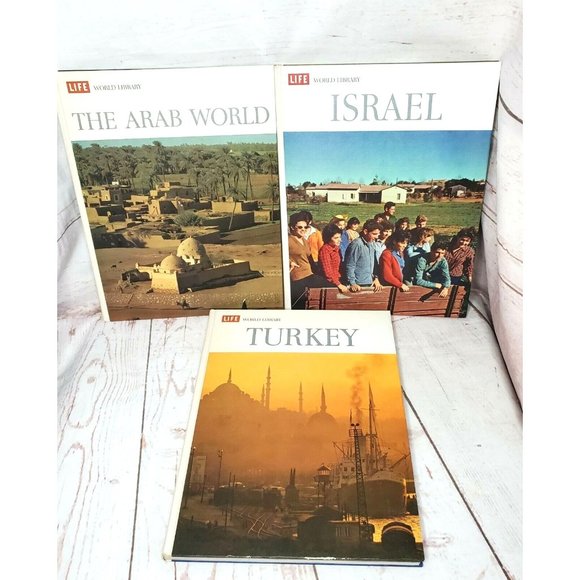 LIFE | Other | Vintage Life World Library Israel The Arab World Turkey ...
